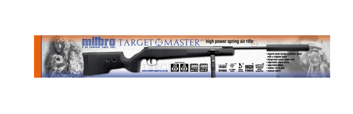 Milbro Target Master .22 Kit (inc 4 x 32 Scope & Bipod) – AirGuns-Liverpool