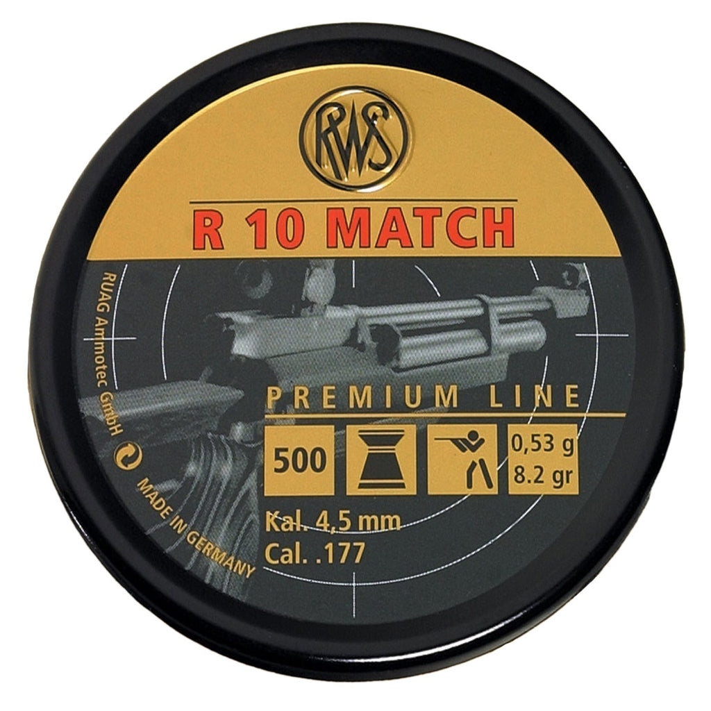 RWS R10 Match Pellets .177 Rifle – AirGuns-Liverpool